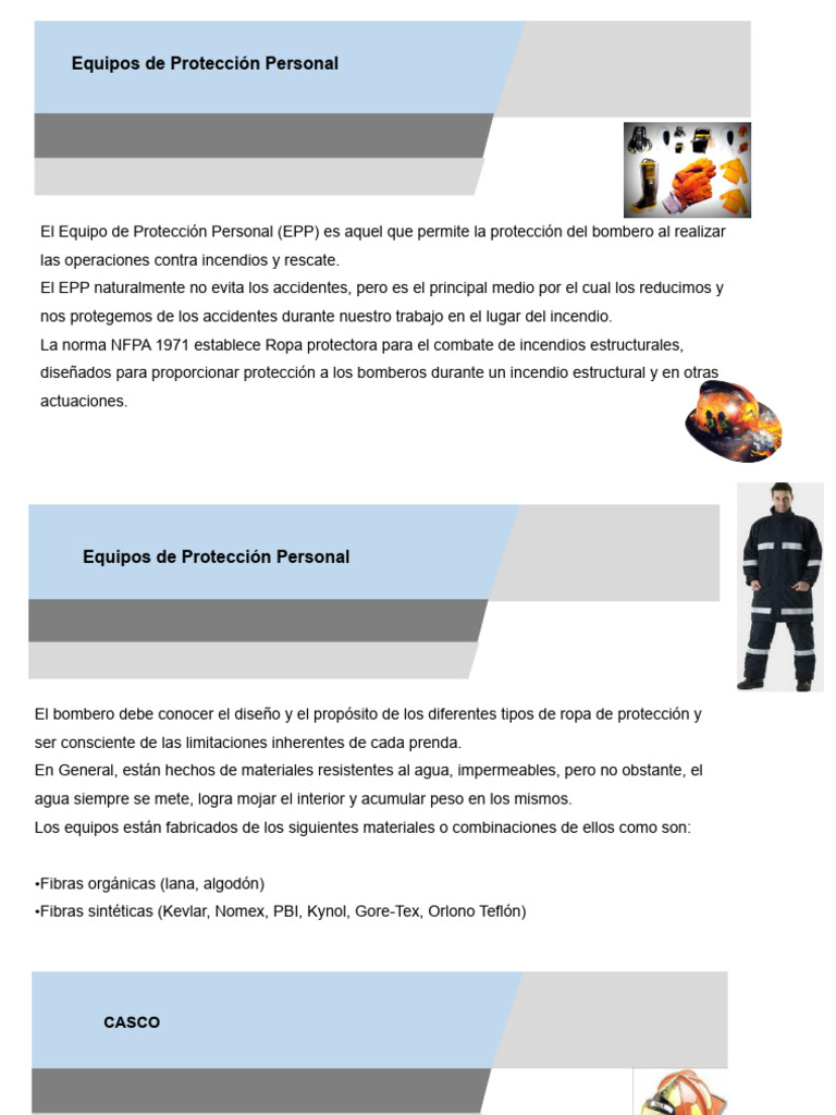 Presentación1 Epp EG | Descargar gratis PDF | Casco