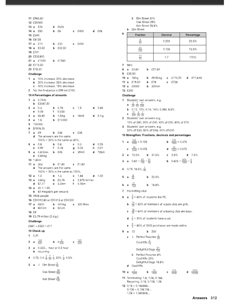 Unit 10 Checkup Answers | PDF