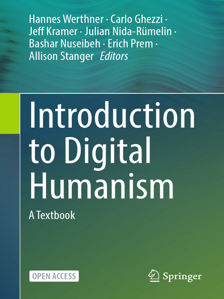Introduction To Digital Humanism | PDF | Humanism | Artificial Intelligence