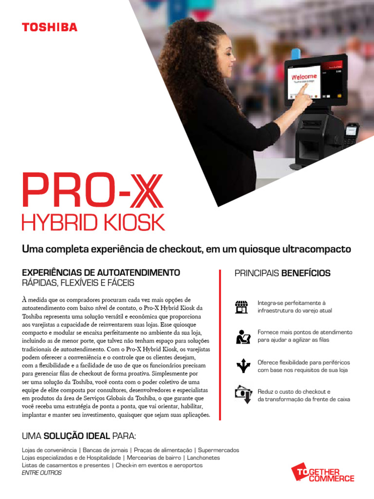 DATASHEET Hybrid Kiosk PORTUGUES | PDF | Informática