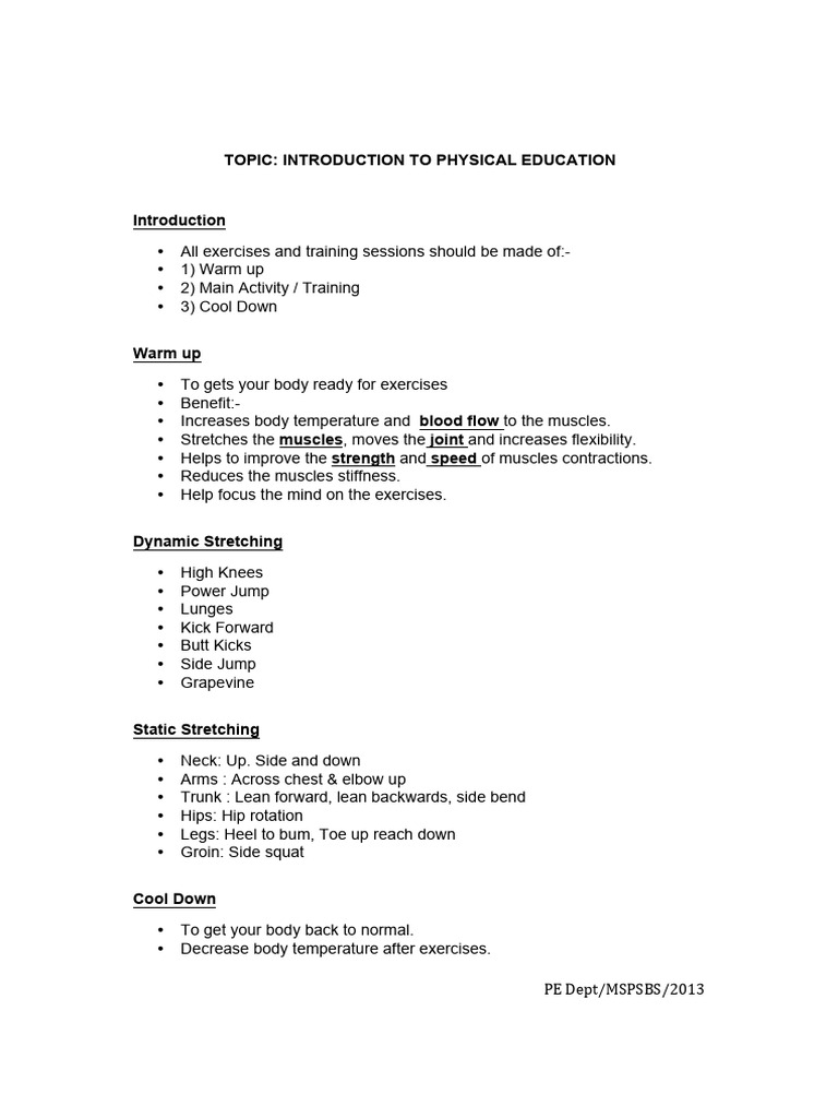 Comprehensive Notes Pe Year 7 8 Updated | PDF | Whole Grain | Cereals
