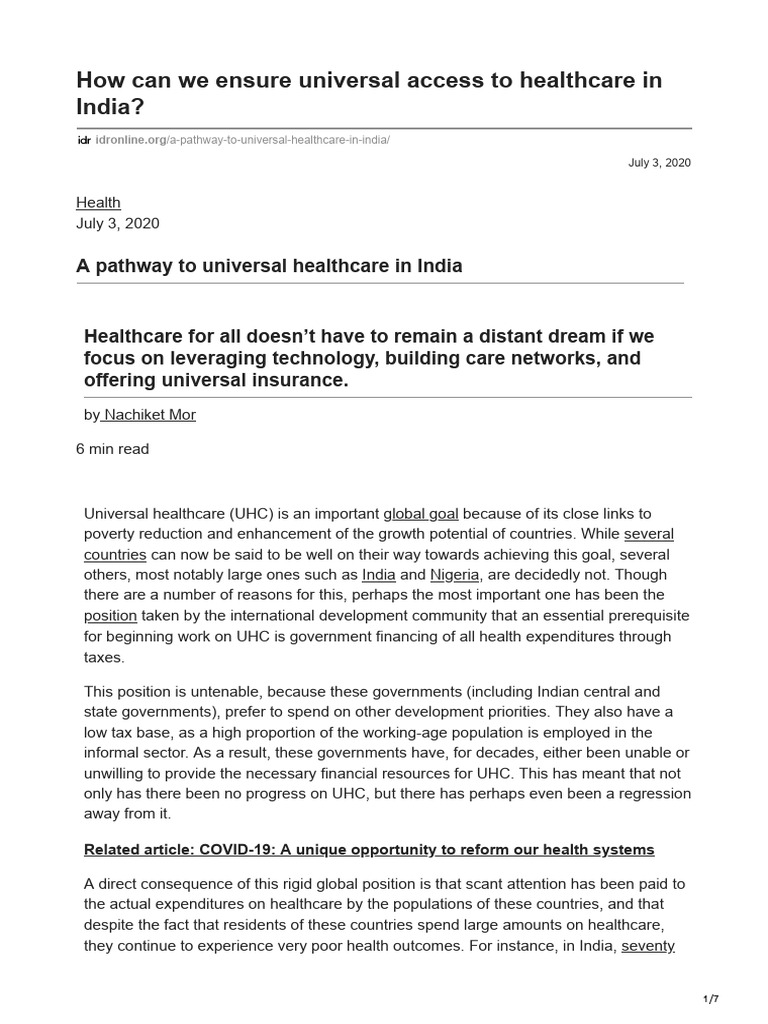 Mor (2021) | Download Free PDF | Health Care | Primary Care