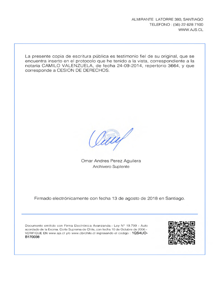 Tercer Documento Del Folio 56 PDF | PDF