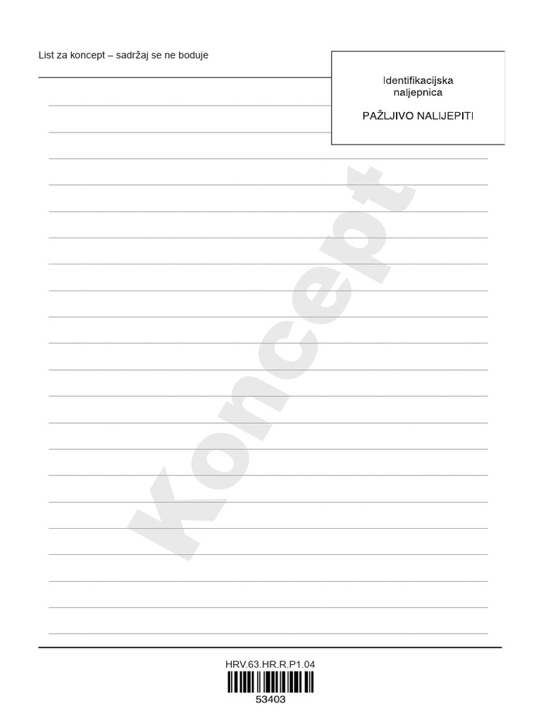 Koncept Sažetak HRV | PDF