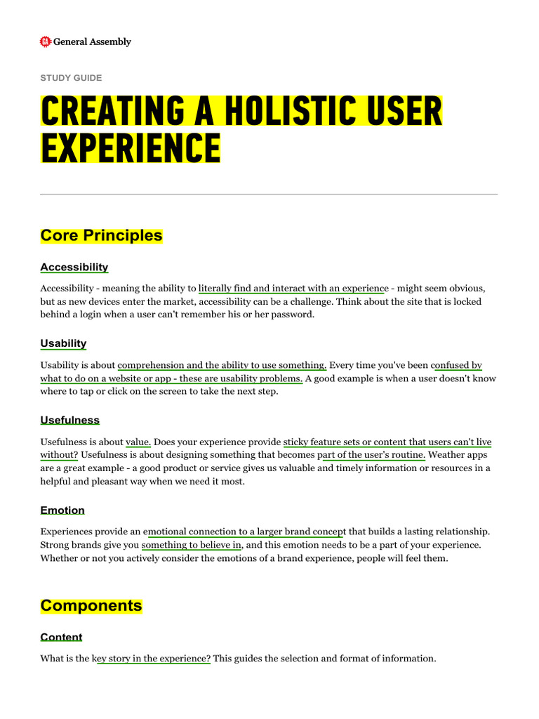 creating-a-holistic-user-experience-edm | PDF | Usability | Brand