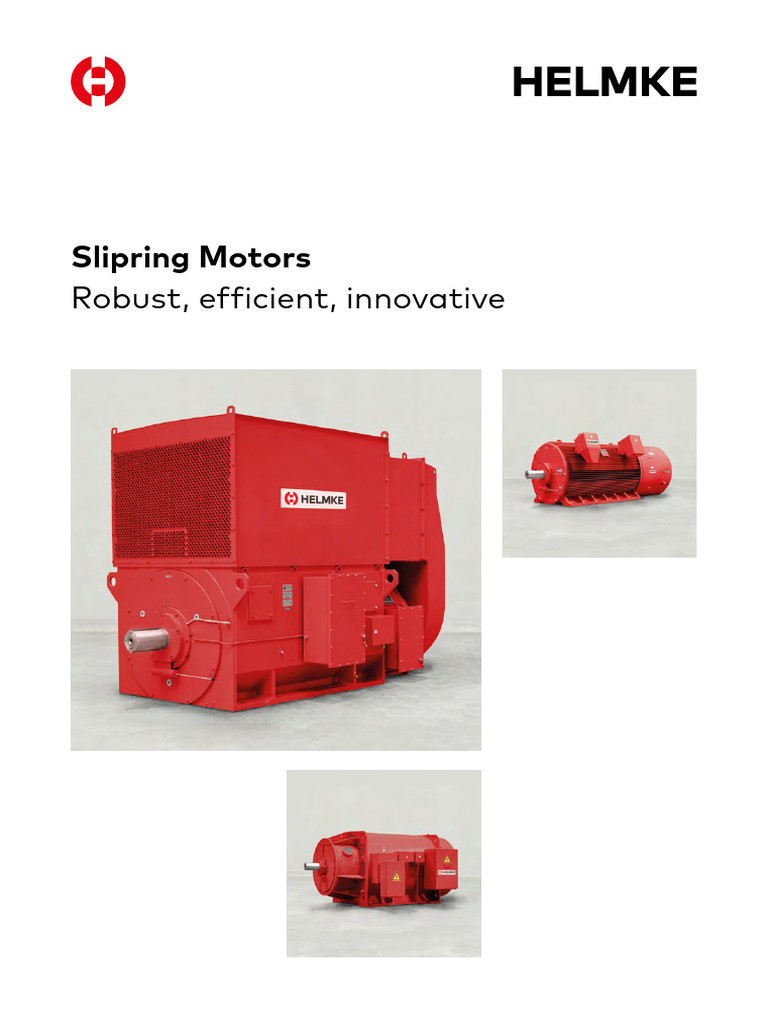 Helmke - Slipring Motors | PDF | Electric Motor | Electrical Engineering