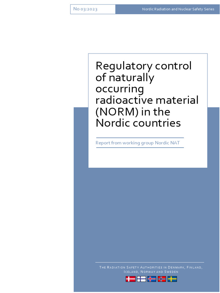 032023 Regulatory Control of Naturally Occurring Radioactive Material ...