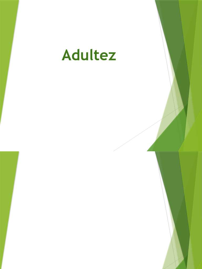 9.Adultez Teorias 2020 | Descargar gratis PDF | Adultos | Ciencias del comportamiento
