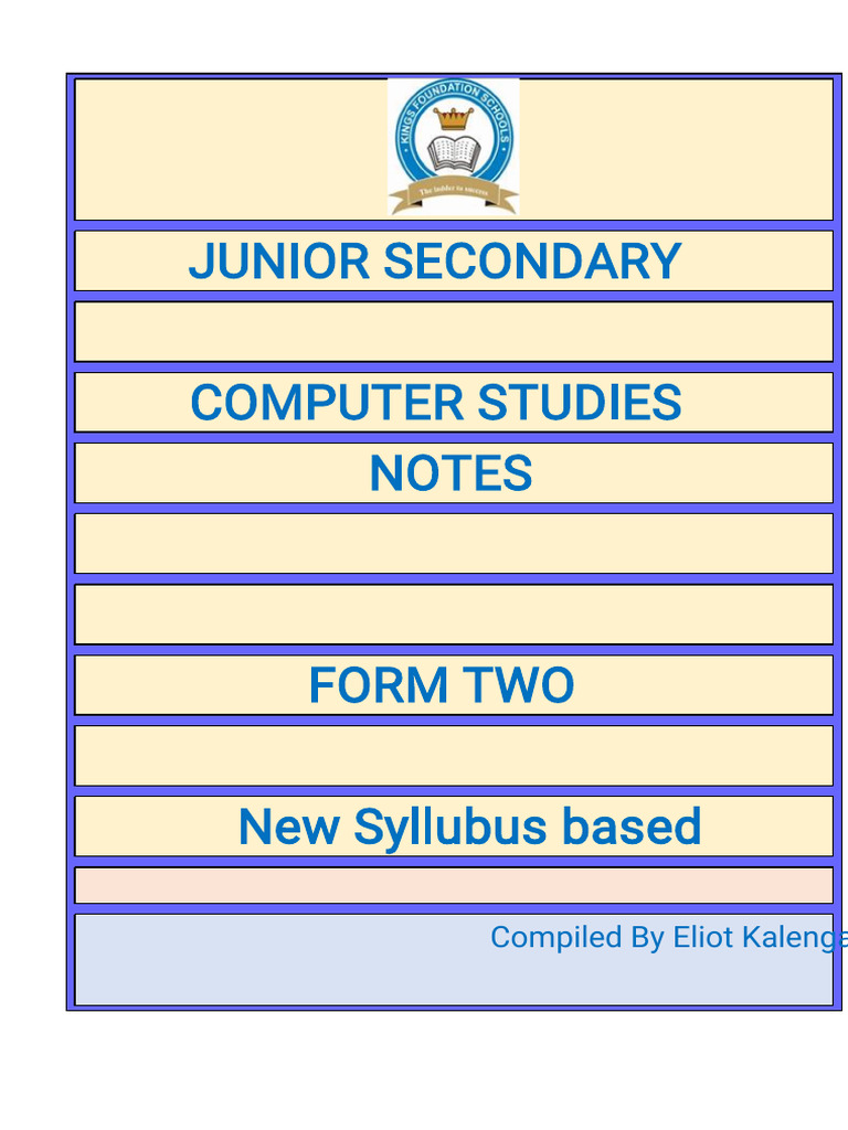 Computer studies | Download Free PDF | Microsoft Word | Computing