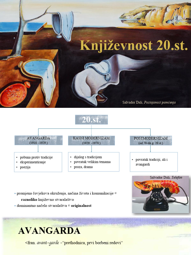 Avangarda, Prezentacija | PDF