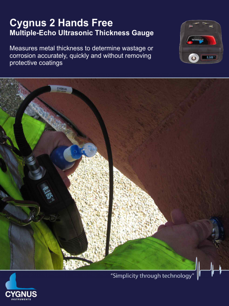 new-cygnus-2-hands-free-brochure | PDF | Calibration | Stainless Steel