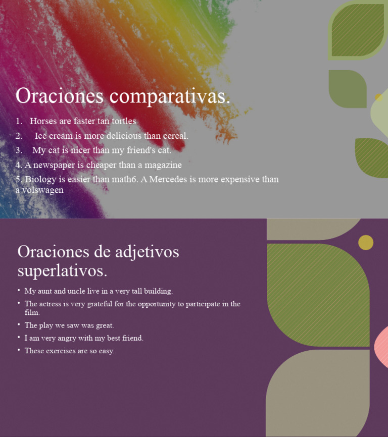 Adjetivos Comp y Superla | PDF