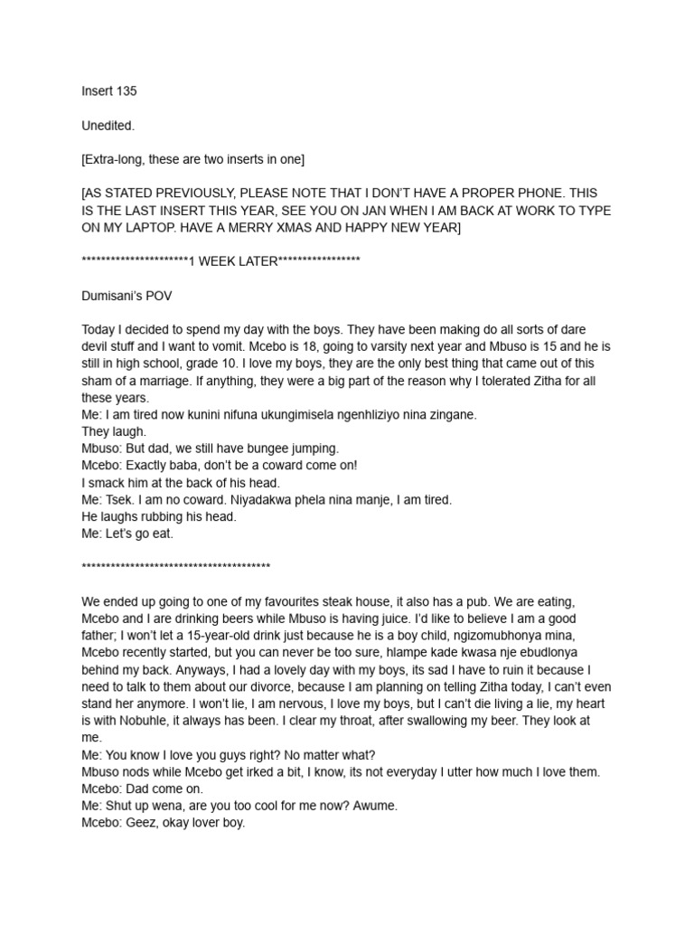 The Maid Sisekelo S5 | PDF