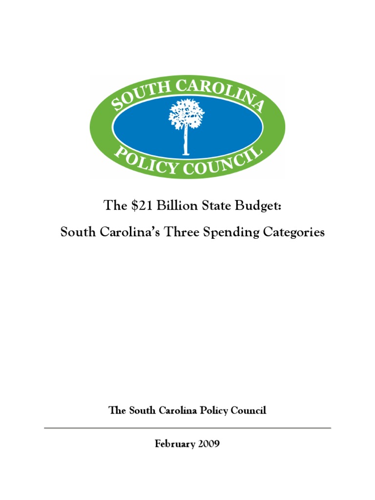 The $21 Billion State Budget: South Carolina's Three Spending ...