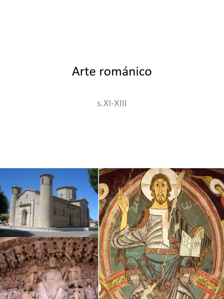 Arte Románico: Arquitectura y Escultura | PDF