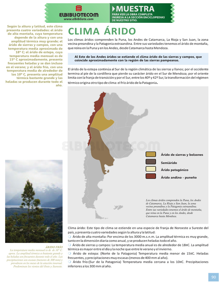 090 090 Clima Arido | PDF | Clima | Andes