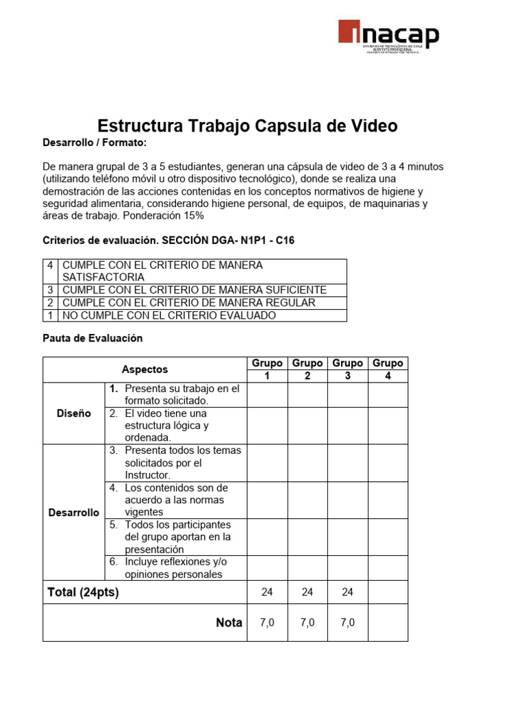 Estructura Capsula SECCION C 16 | PDF