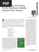CSA Z32 Testing Guidelines for Health Facilities | PDF | Voltage ...