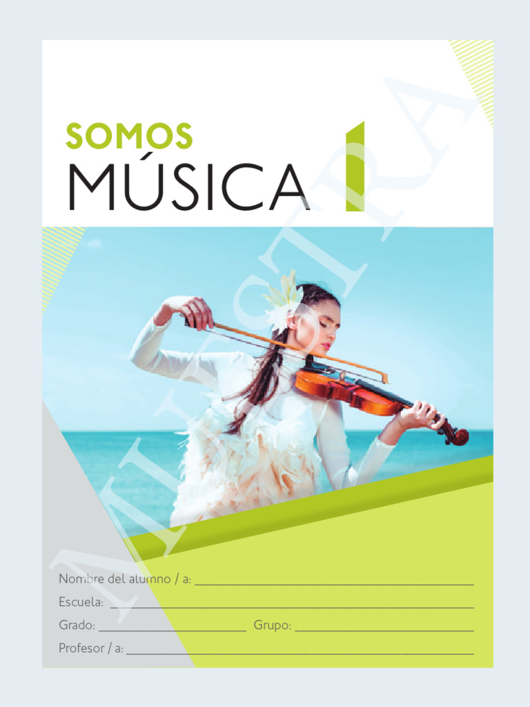 Libro Somos Música 1 Secundaria | PDF | Sonido | Hertz