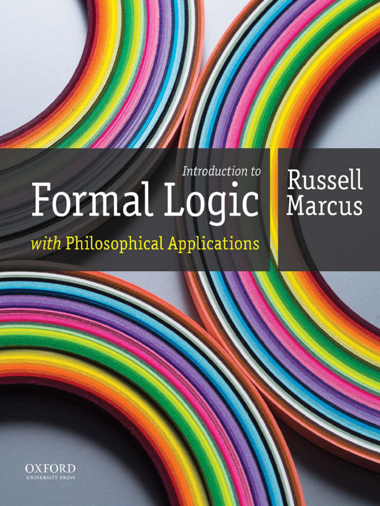 Emailing An Introduction To Formal Logic With Philosophical Application | PDF | Logic | Argument