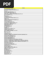 Listado de Codigos Eps | PDF