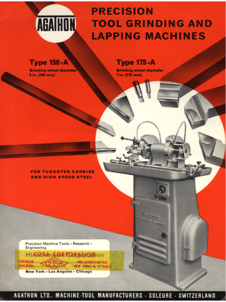 AGATHON 150-175 Catalogue | PDF