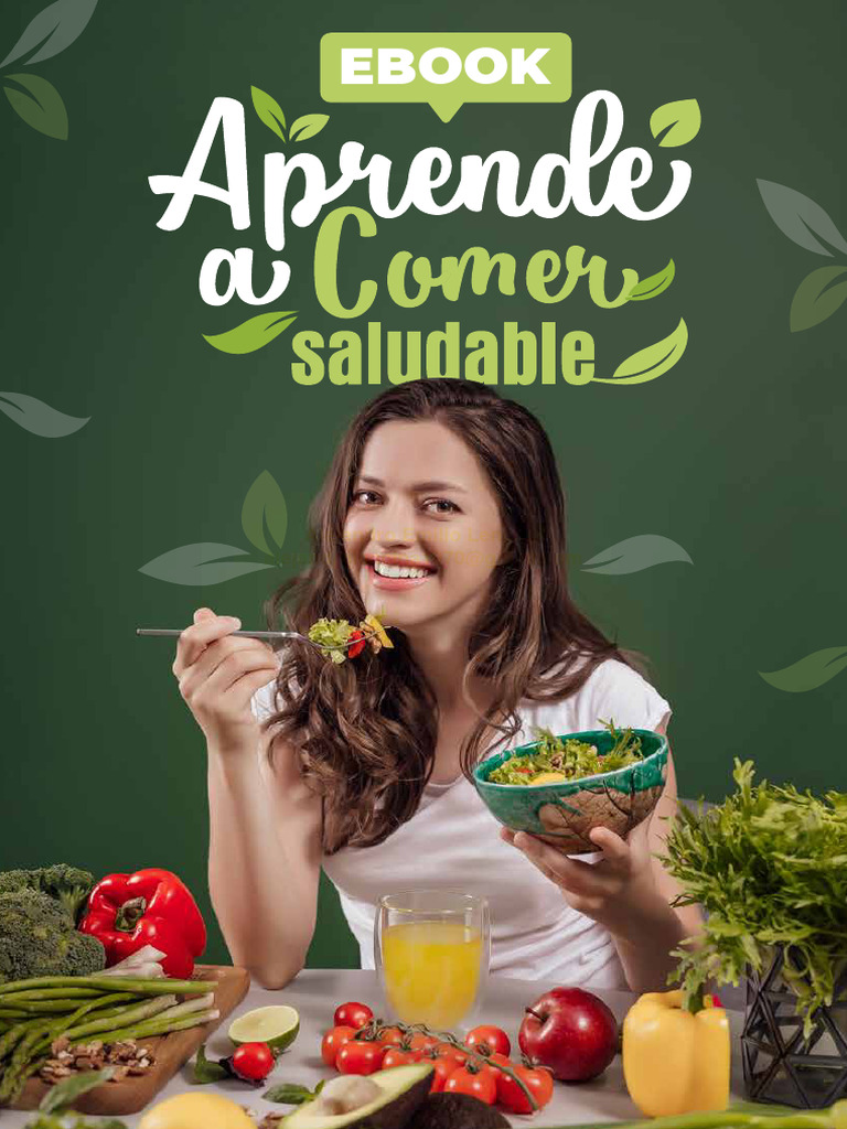 Ebook +aprende+a+comer+de+manera+saludable | PDF | Alimentos | ensalada