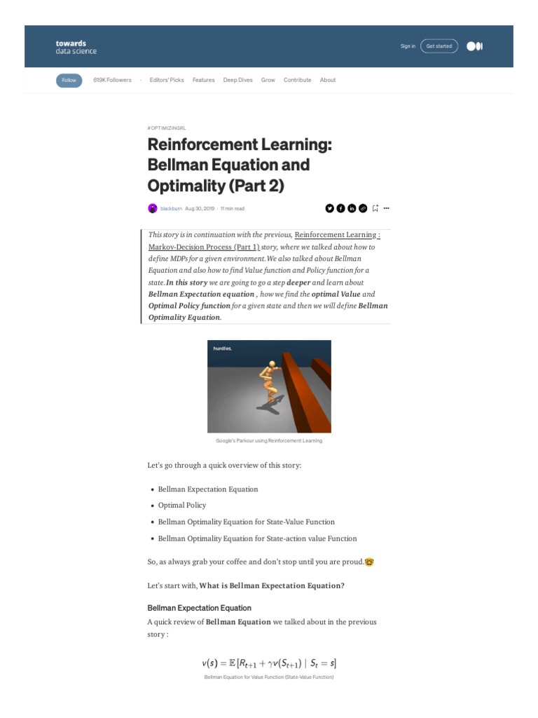 Reinforcement Learning Markov Decision Process Pdf Function Mathematics Mathematical Logic
