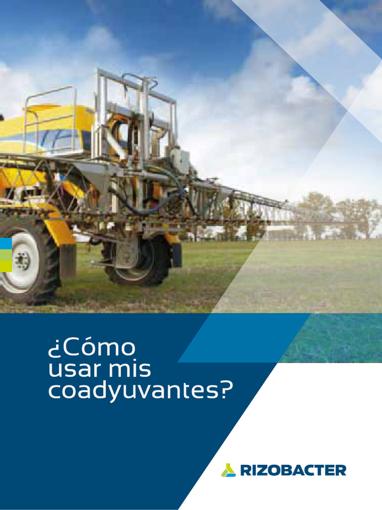 Manual Rizobacter | PDF | Petróleo | Tensioactivo