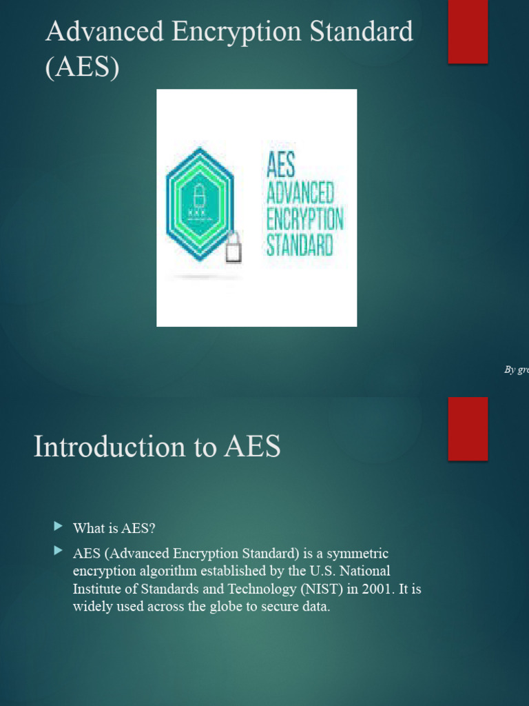 AES - Presentation Group 2 | PDF