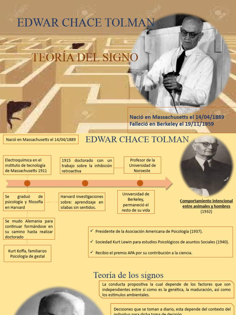 Mapas Cognitivos y Conductismo de Tolman | PDF | Aprendizaje ...