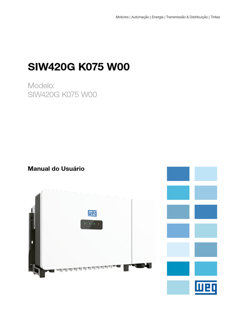 Manual Siw420g k075 w00 Portugues Web | PDF | Fotovoltaica | Rede de computadores
