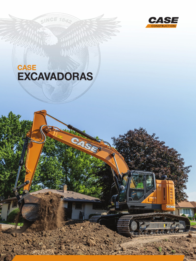 CASE-Excavator-Brochure | Descargar gratis PDF | Software