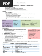Diabetes Cheat Sheet | PDF