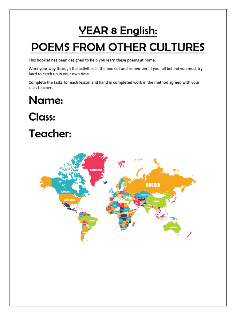 Exploring Identity in Diverse Poetry | PDF | Poetry | Question