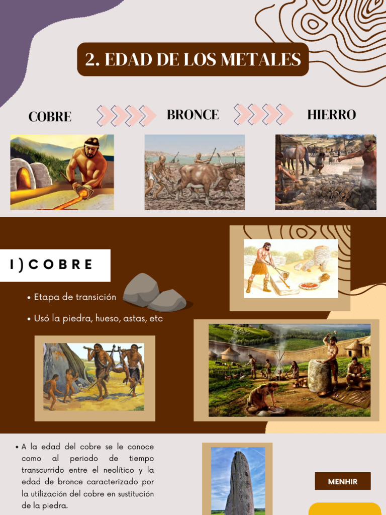 _5C - PREHISTORIA EDAD DE LOS METALES | PDF | Edad de Bronce | Edad de ...