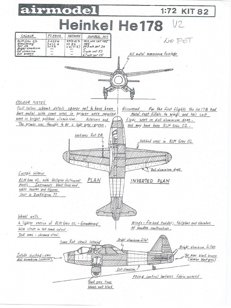 He 172 Plano | PDF
