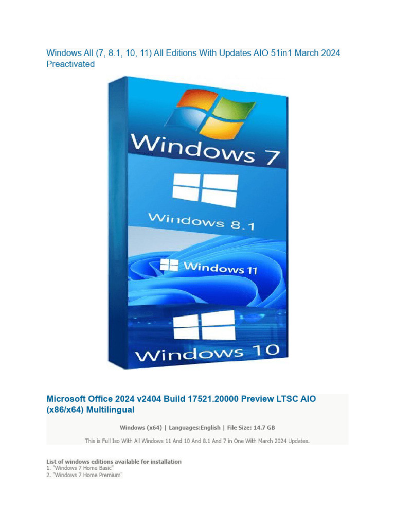 Windows All | Download Free PDF | Microsoft Office | Microsoft Windows