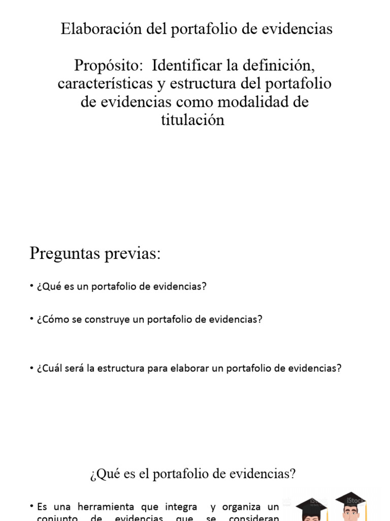 Portafolio de Evidencias: Guía Completa | PDF | Evaluación | Aprendizaje