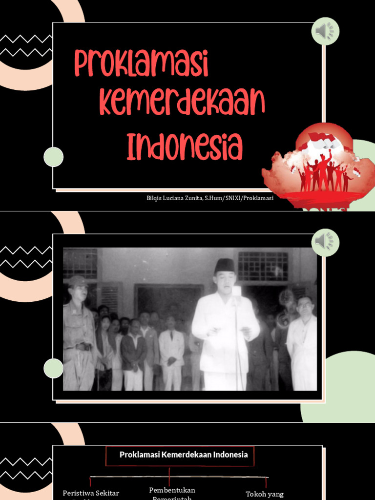 Proklamasi Kemerdekaan Indonesia 1945 | PDF