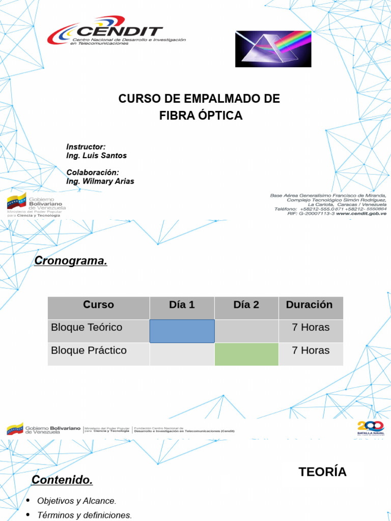 Empalmado de Fibra Optica0 | Descargar gratis PDF | Fibra óptica | Multiplexación por División ...