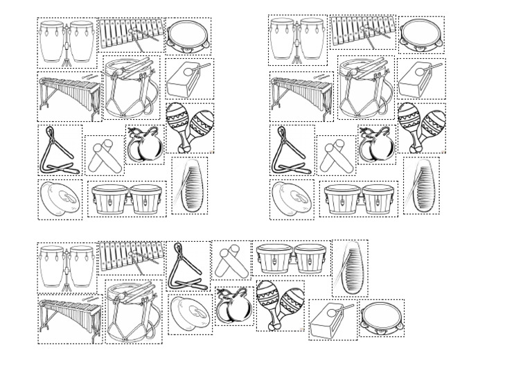 Instrumentos de percusión | PDF