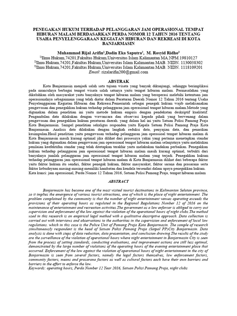 Artikel Rizal Arifin | PDF