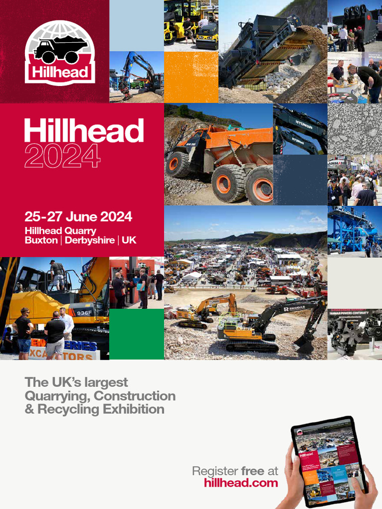 Hillhead 2024 Visitor Flyer - Gatefold A5 8pp - Single Page | PDF