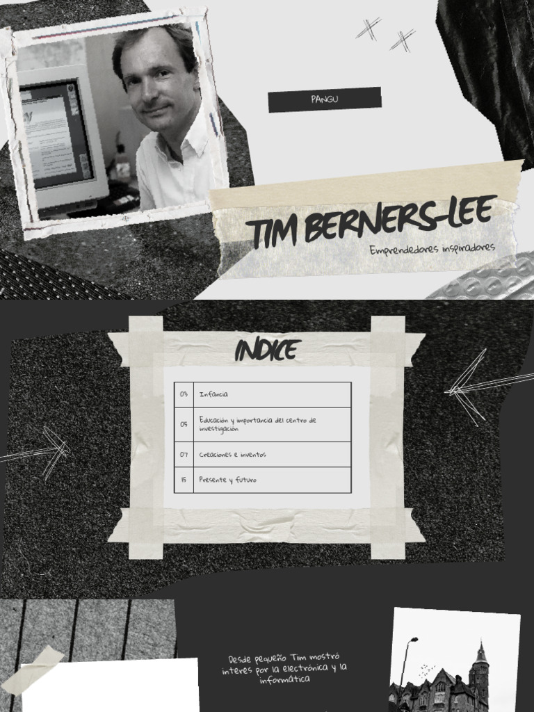 Biografía de Tim Berners-Lee | PDF | Red mundial | Internet y web