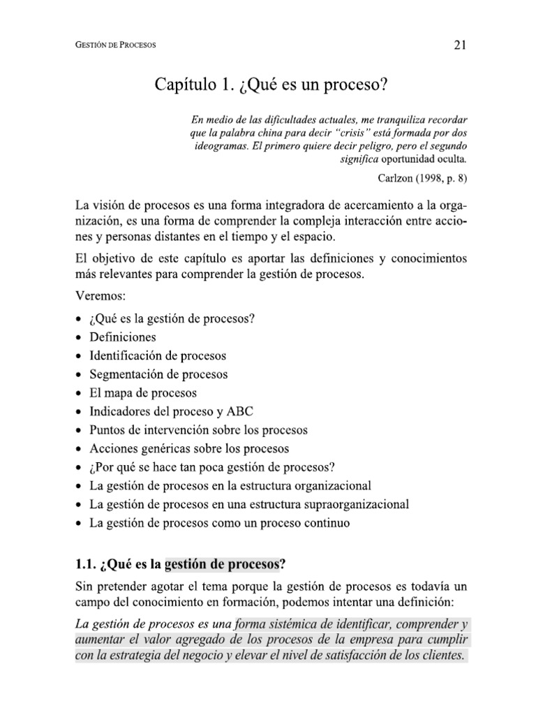 Capitulo 1 - Gestion de Procesos | PDF