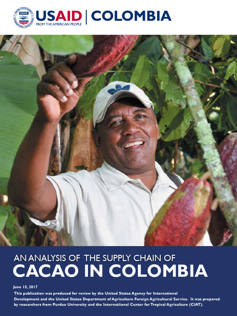 Cacao en Colombia USAID | PDF | Cocoa Bean