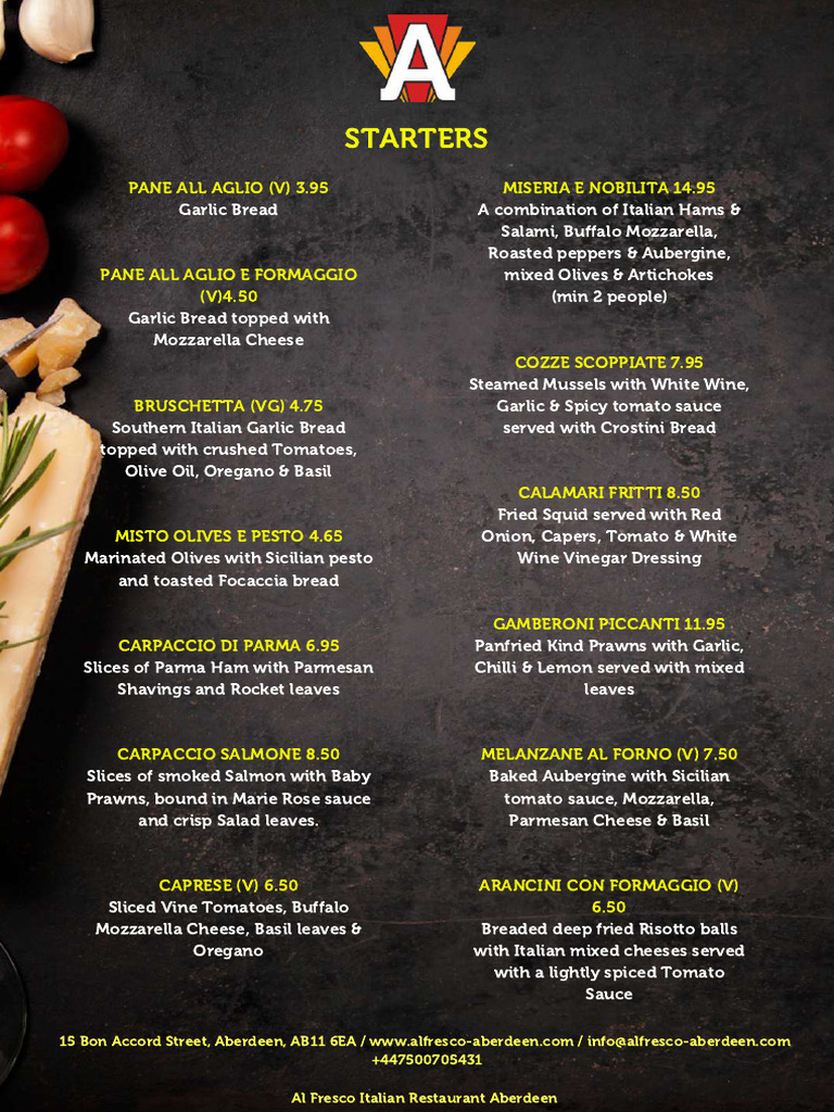 A-La-Carte-Italian-Main-Menu-Aberdeen-Restaurant-Al-Fresco-2021 ...