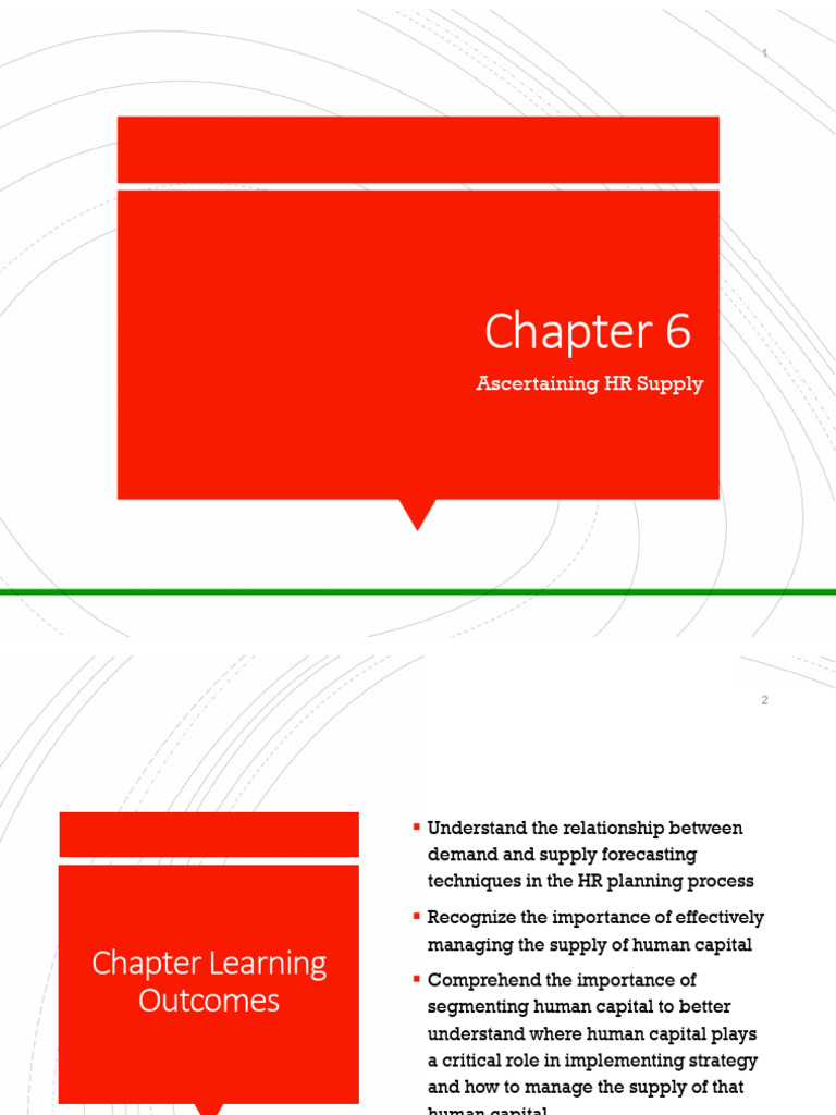 CH 6_ Class PPT | Download Free PDF | Markov Chain | Human Capital