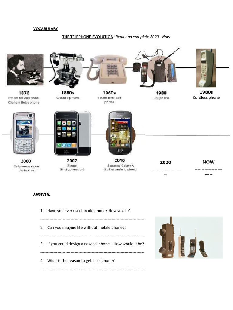 The Telephone Evolution | PDF